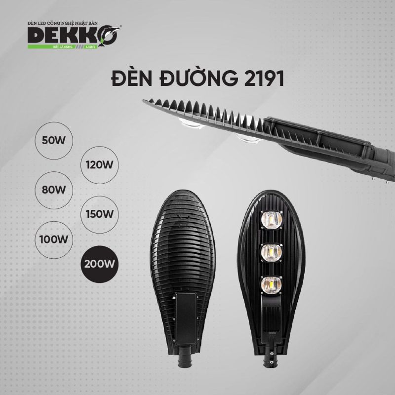 Đèn đường 2191 Dekko